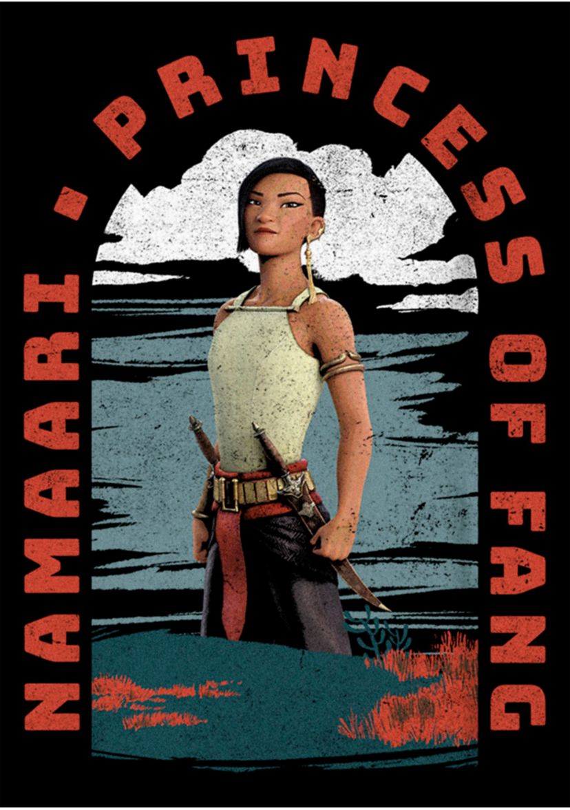 Raya and the Last Dragon Namaari Power Stance Graphic Top | Belk