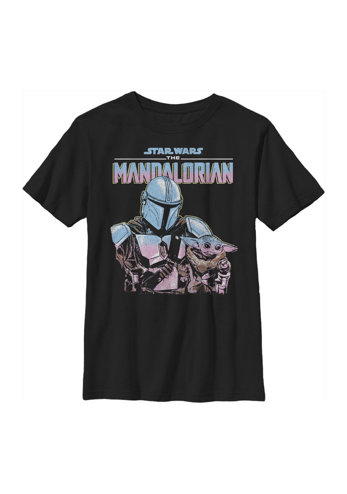 Star Wars: The Mandalorian Boys 4-7 Lone Wolf Graphic Top | Belk