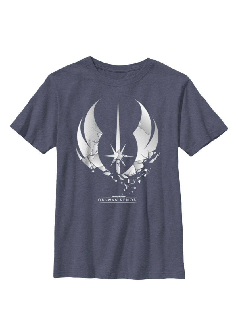 Star Wars Obi-Wan Shattered Jedi Logo Graphic T-Shirt | Belk