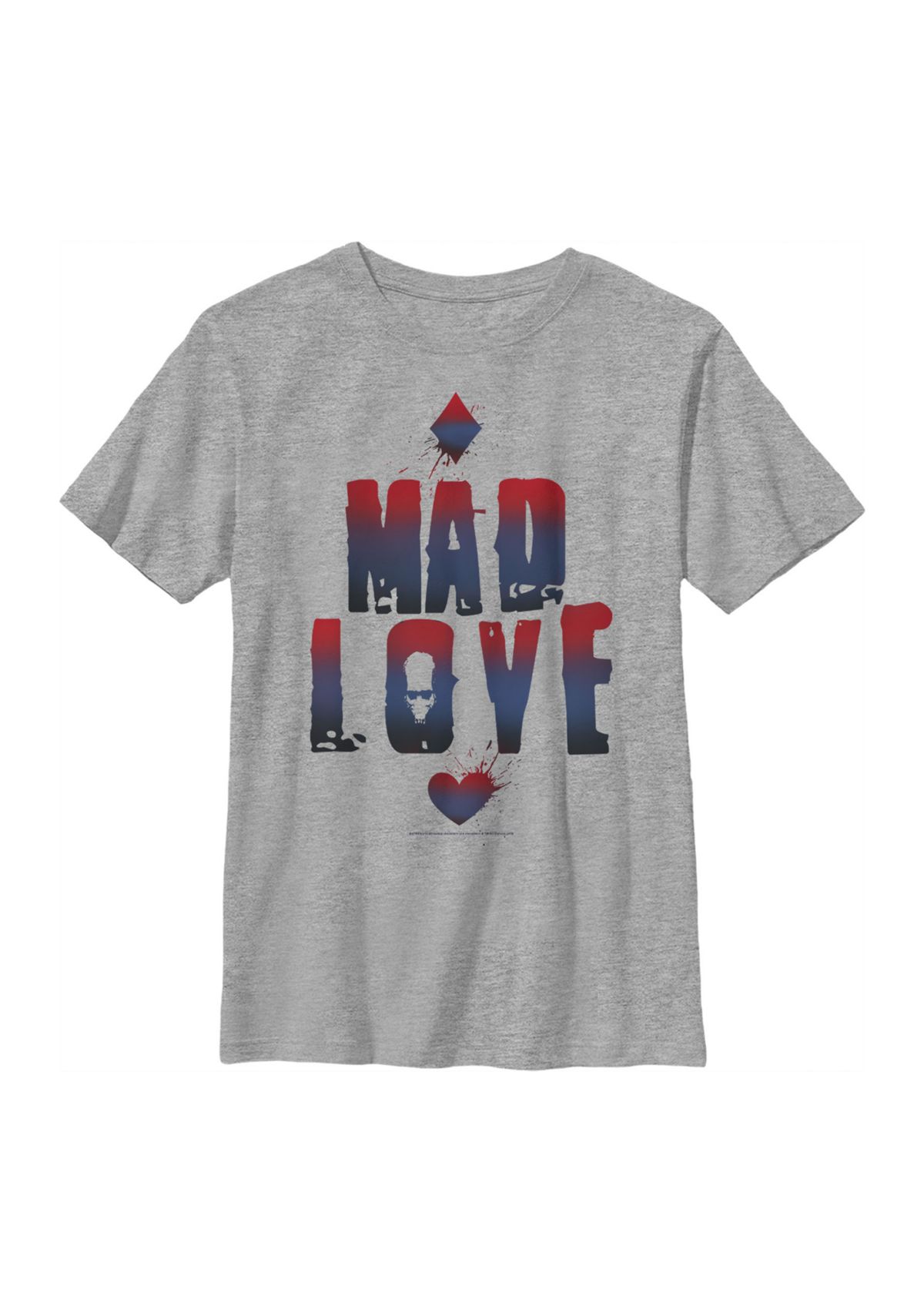 Batman™ Boys 4-7 Mad Love Text Graphic T-Shirt | Belk