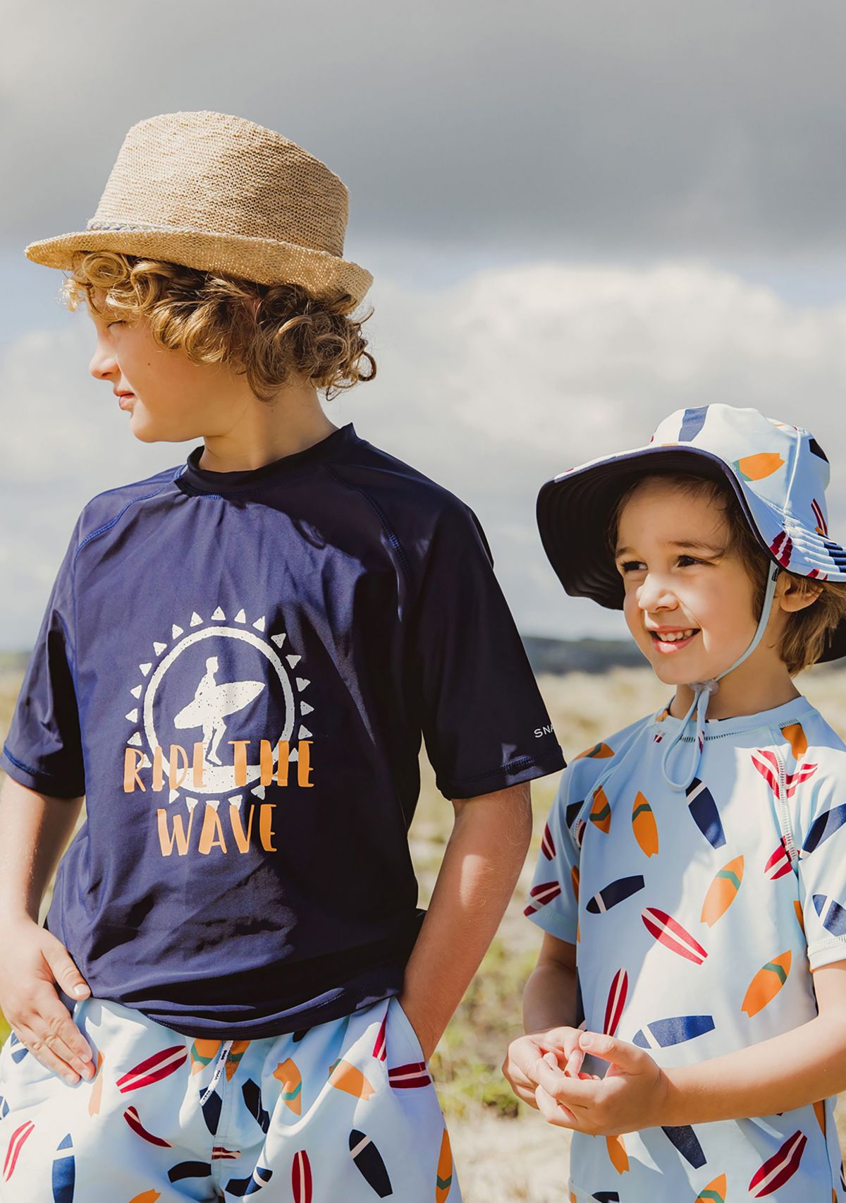 Snapper Rock Retro Surf SS Baby Set | Belk