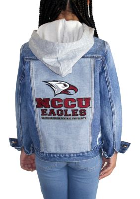 HBCU Legacy Fashion Boys 8-20 NCAA NC Central Eagles Hooded Denim ...