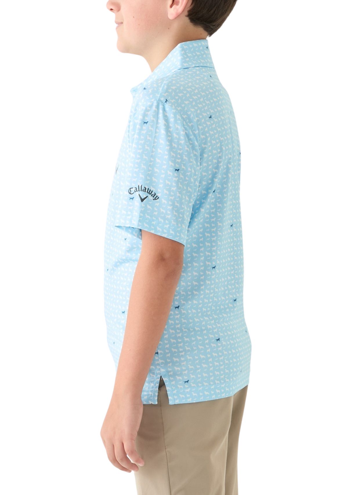 Callaway® Golf Boys 8-20 Printed Polo Shirt | Belk