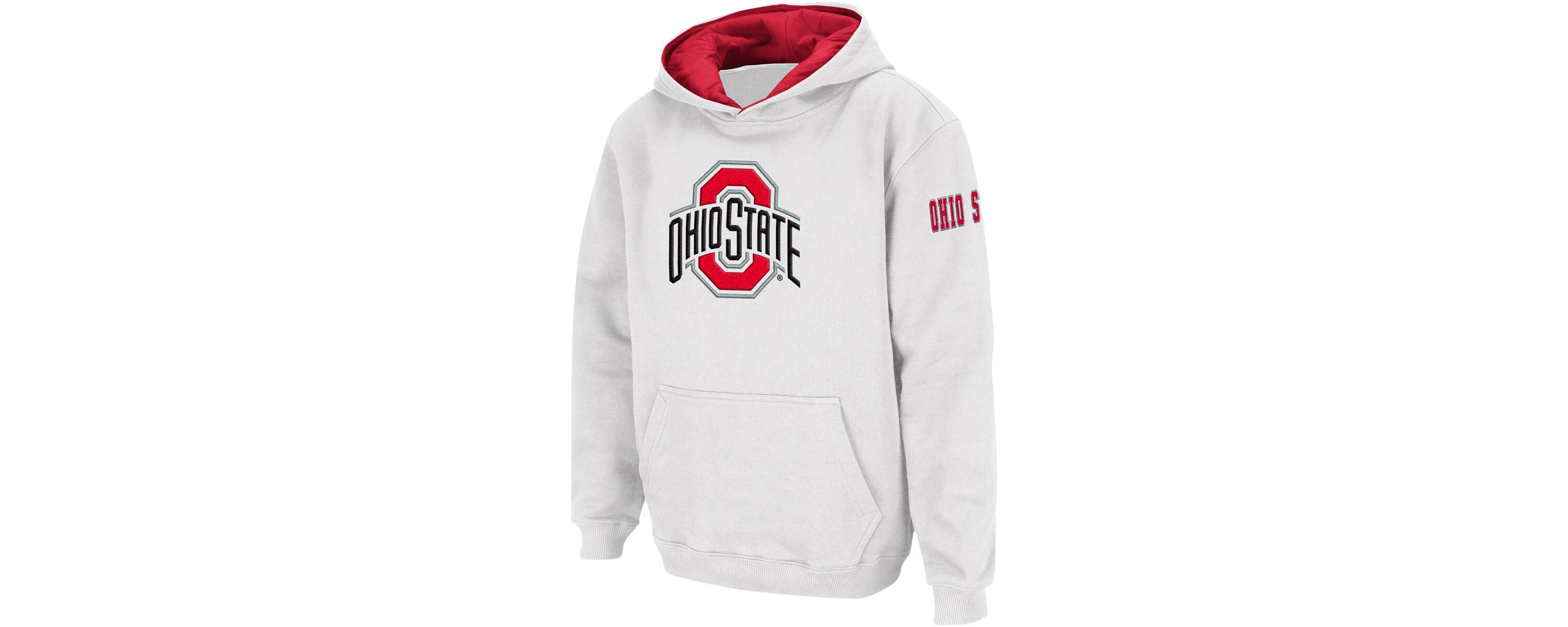 Colosseum NCAA Ohio State Buckeyes Big Logo Pullover Hoodie | Belk