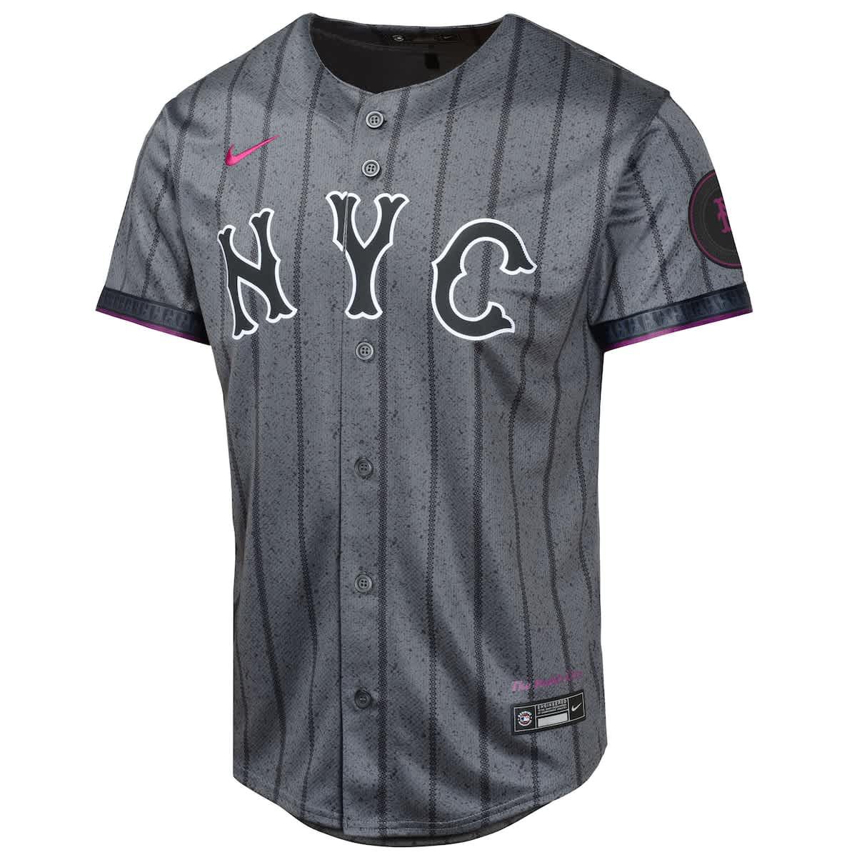 Nike® MLB Nike Brandon Nimmo New York Mets 2024 City Connect Limited ...