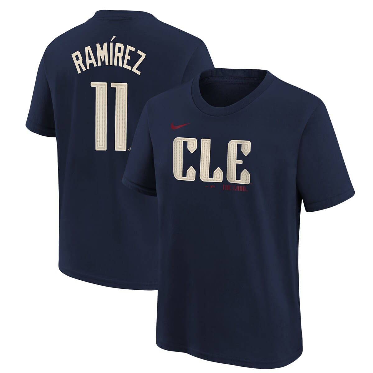 Nike® MLB Nike Jose Ramirez Cleveland Guardians 2024 City Connect Name ...