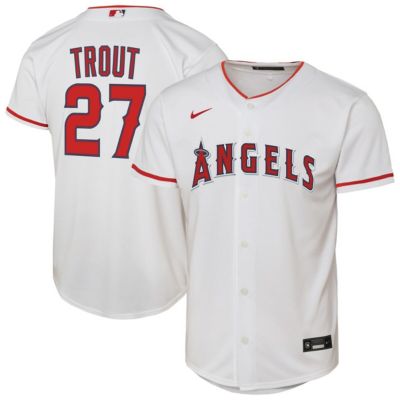 Nike® MLB Nike Mike Trout Los Angeles Angels Home Replica Player Jersey ...
