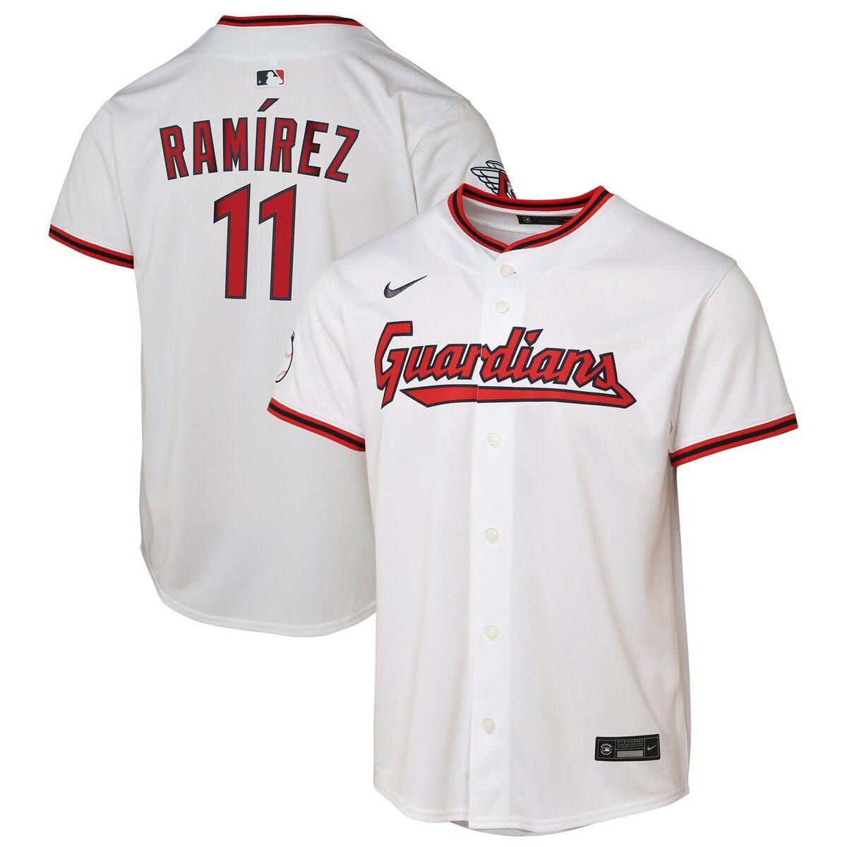 Nike® MLB Nike José Ramírez Cleveland Guardians Home Limited Player ...