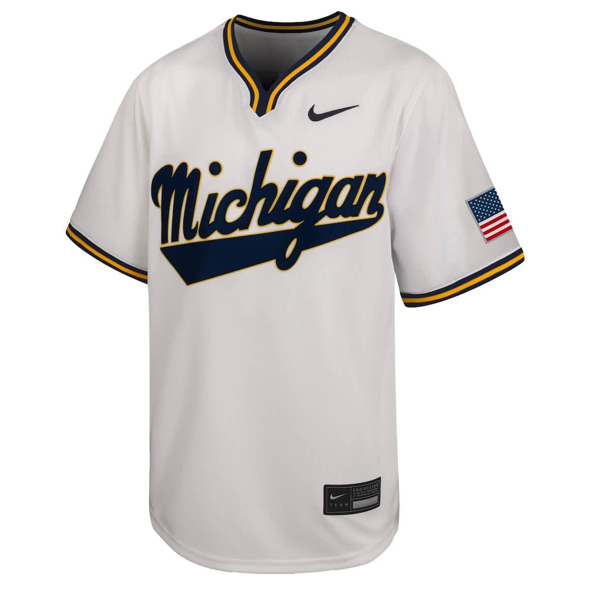 Nike® NCAA Nike Michigan Wolverines Limited Baseball Jersey | Belk