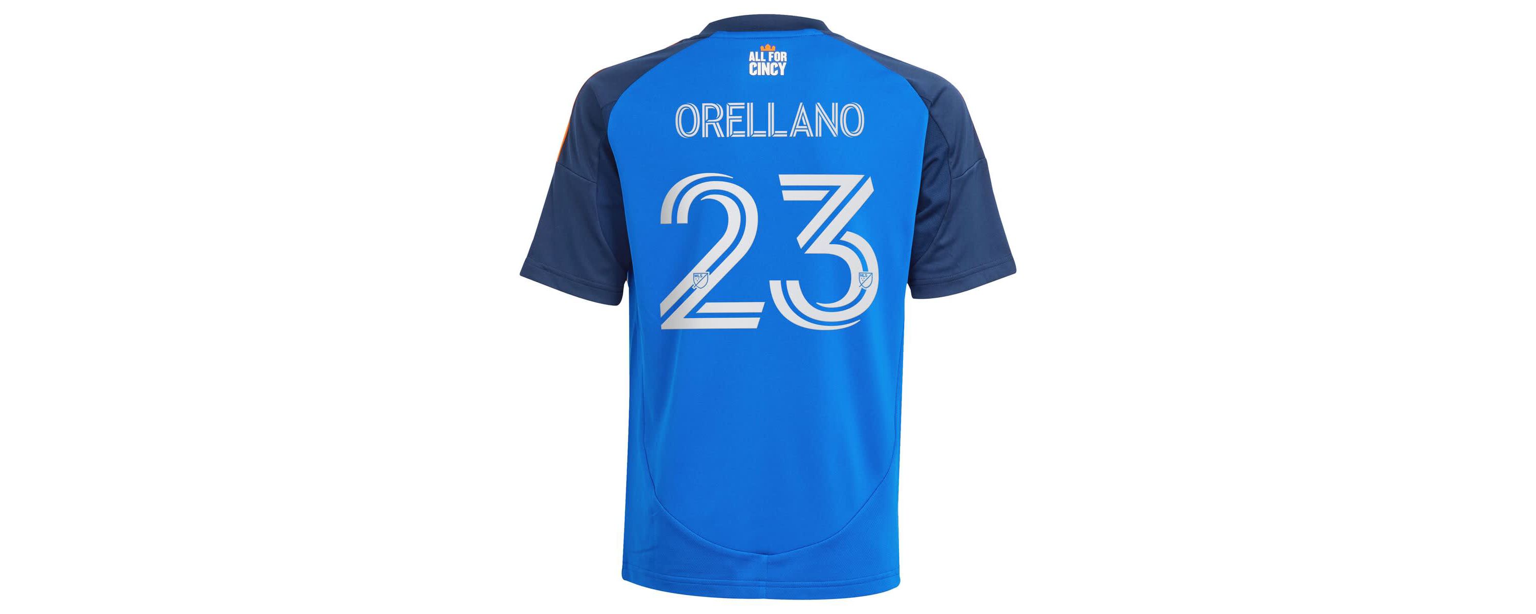 adidas MLS Luca Orellano FC Cincinnati 2025 and Legacy Kit Replica ...