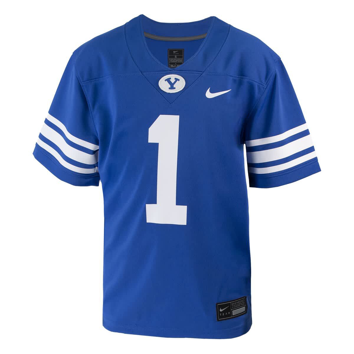 Nike® NCAA Nike #1 BYU Cougars Untouchable Replica Game Jersey | Belk