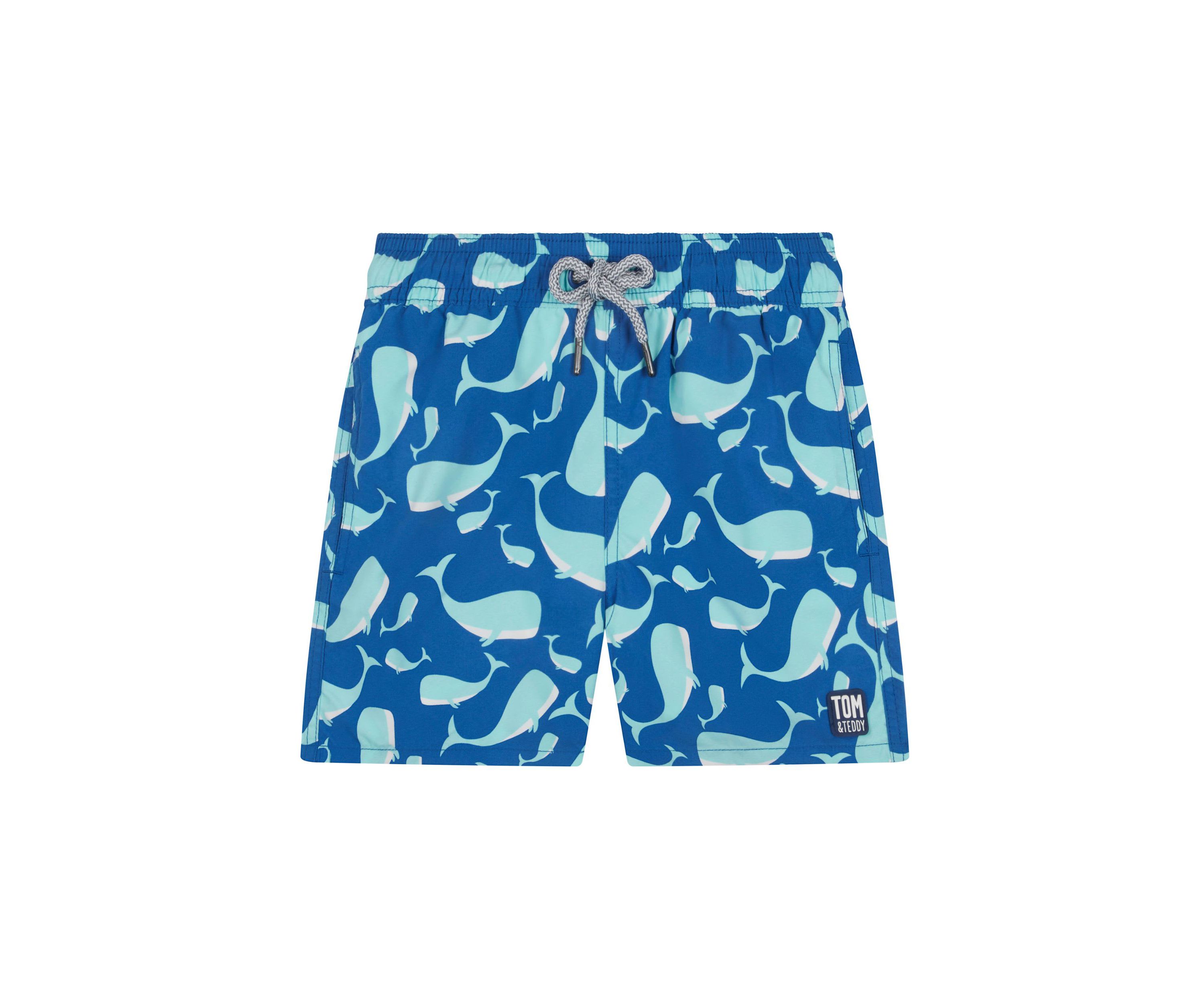 Tom & Teddy Boys 1-12 Whale Swim Trunks | Belk
