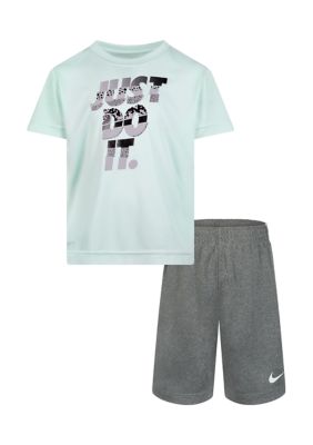 Nike® Boys 4-7 Just Do It Shorts Set | belk