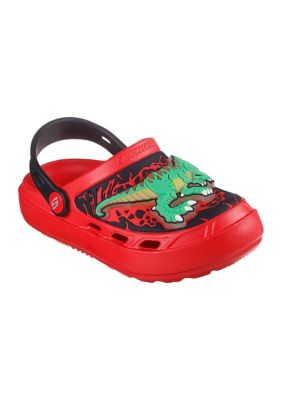 Skechers Youth Boys Swifters Clogs - T-Rex Brights | belk