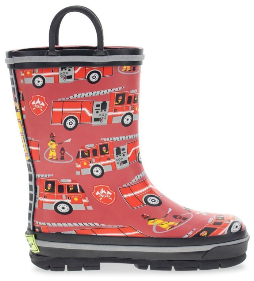 Western Chief Fire Truck Rescue Tread Loop Boot | Belk