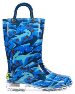 Western Chief Shark Chase Lighted Rain Boot | belk