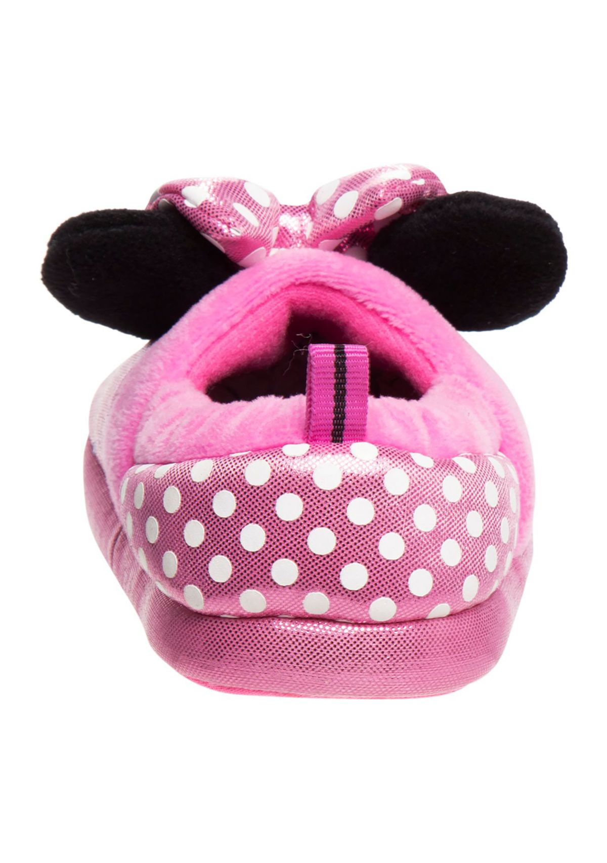 Disney® Minnie Mouse Toddler Dual Sizes Minnie Mouse Slippers | Belk