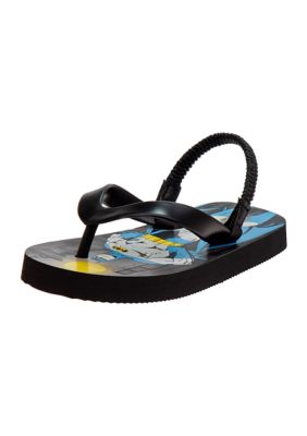 DC COMICS™ Batman Flip Flops with back strap | belk