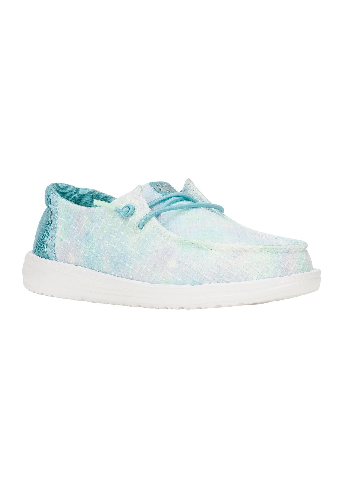 HEY DUDE Big Kid Girls Wendy Mermaid Shimmer Loafers | Belk