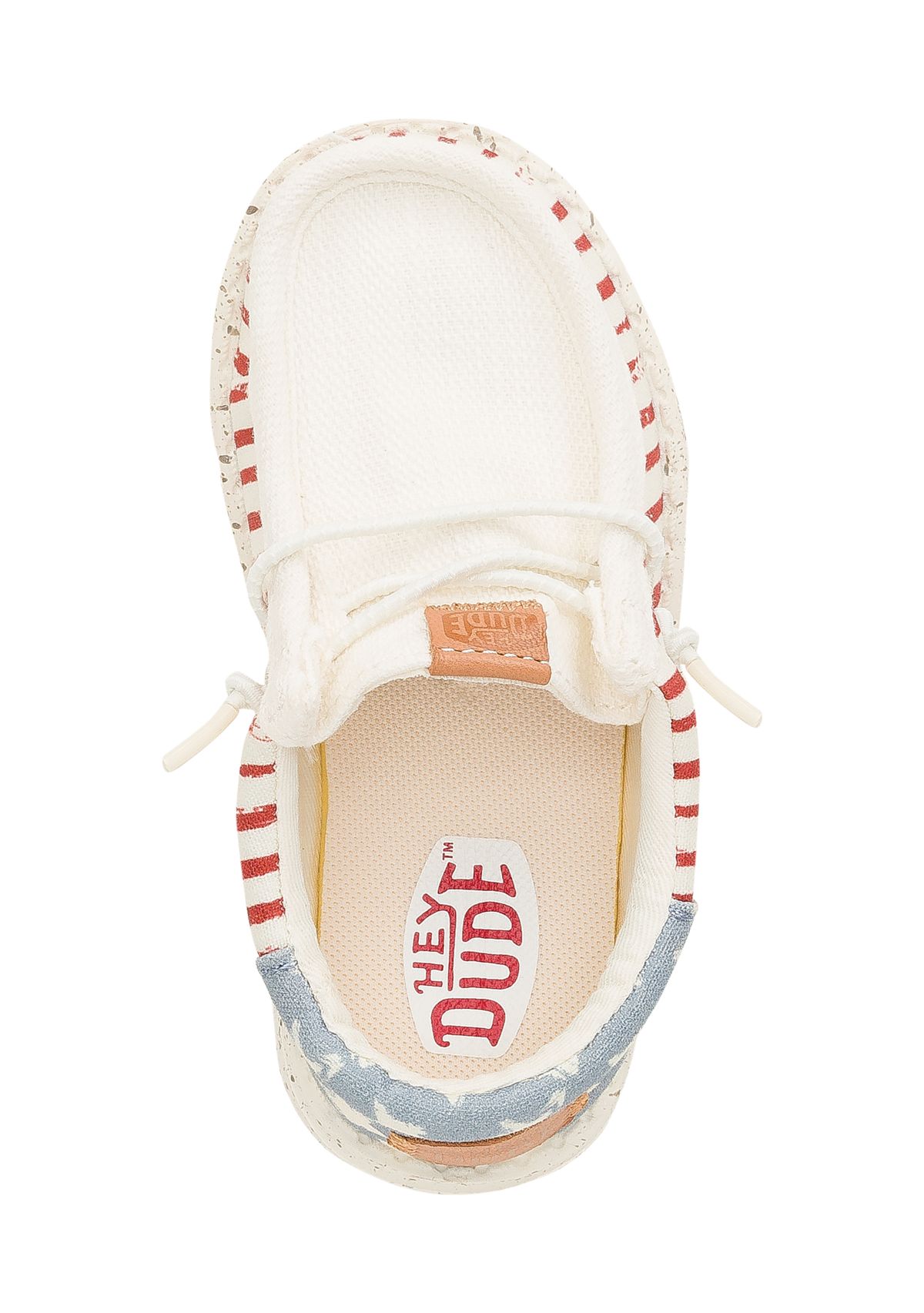 HEY DUDE Little Kid Boys Wally Funk T Americana Stars Loafers | Belk