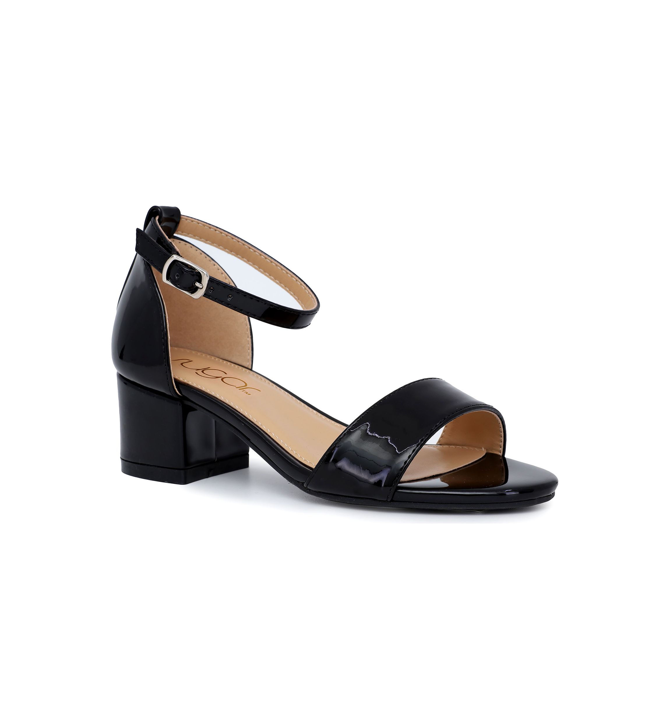 Sugar Youth Girls Sweet Ankle Strap Patent Flats | Belk