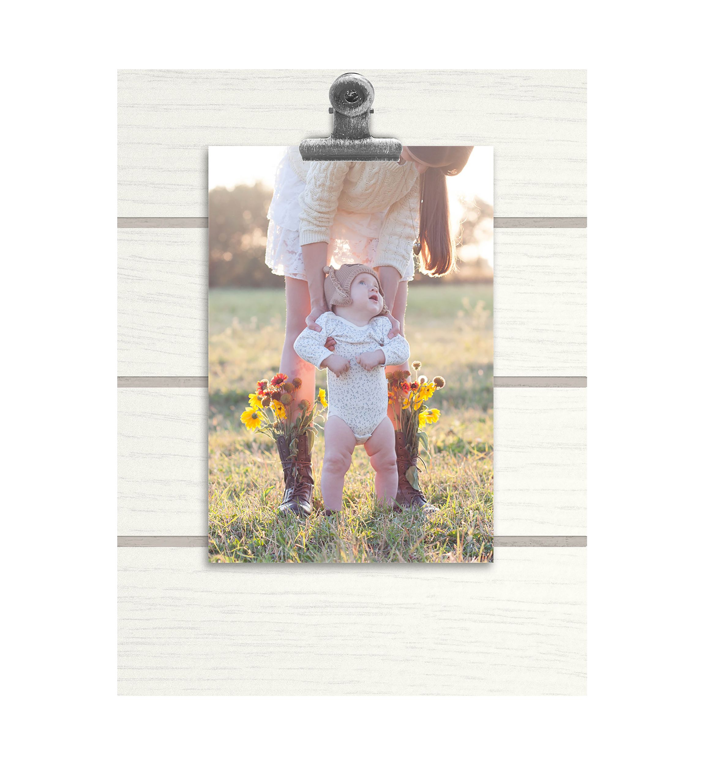 New View Gifts & Accessories Shiplap Clip Frame | Belk