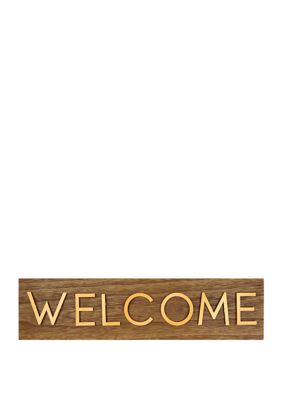 New View Gifts & Accessories 24 in x 6 in Welcome Wall Sign | belk