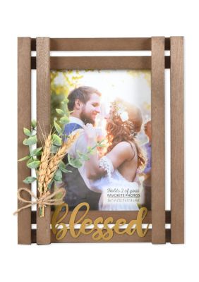 New View Gifts & Accessories Blessed 5" x 7" Picture Frame | belk