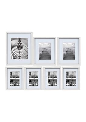 New View Gifts & Accessories 7-Piece White Gallery Frame Set | belk