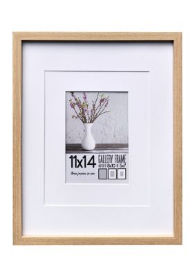 New View Gifts & Accessories 11 x 14 Multi Mat Natural Frame | belk