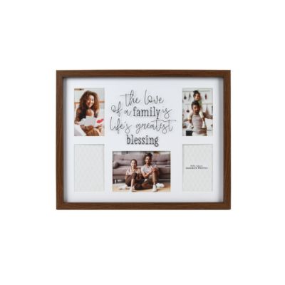 New View Gifts & Accessories 5-Opening 20" X 16" Family Blessings ...
