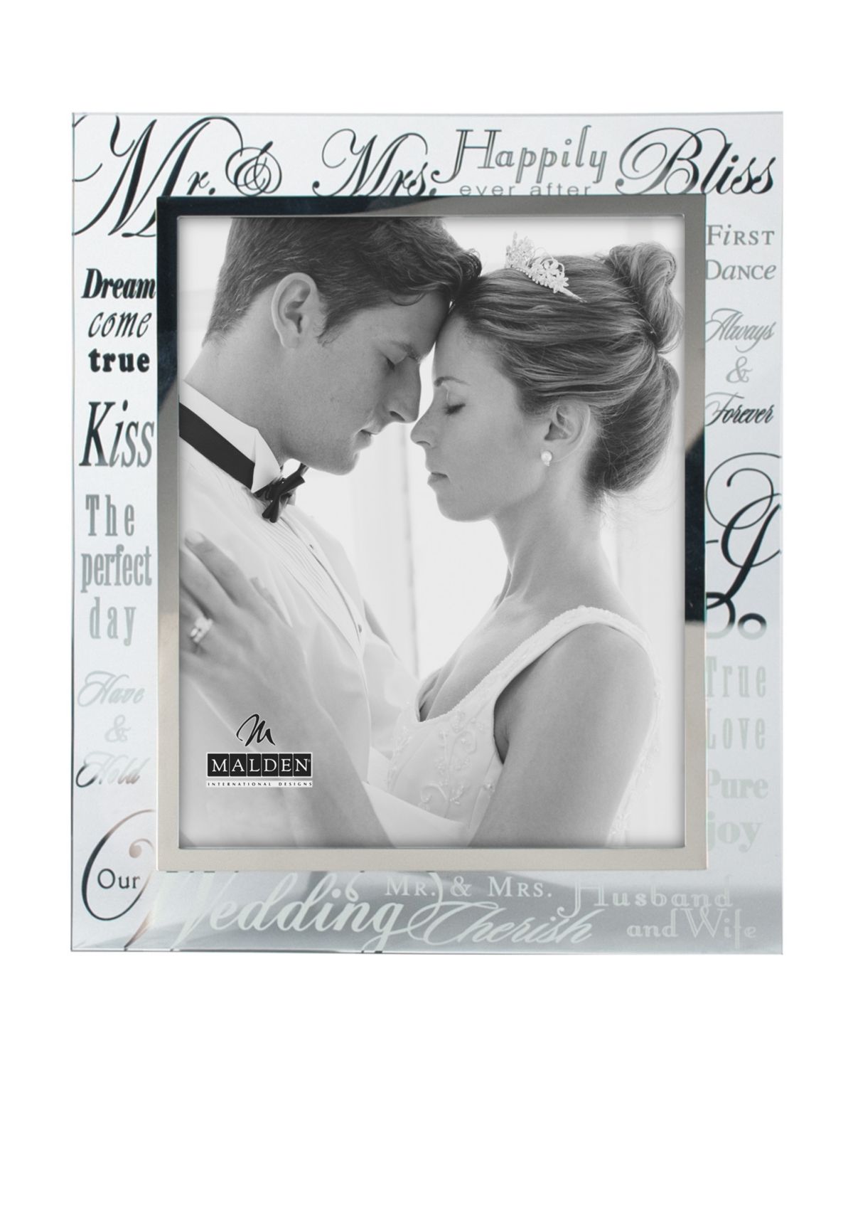 Malden Wedding Sentiment Glass 8x10 Frame | Belk
