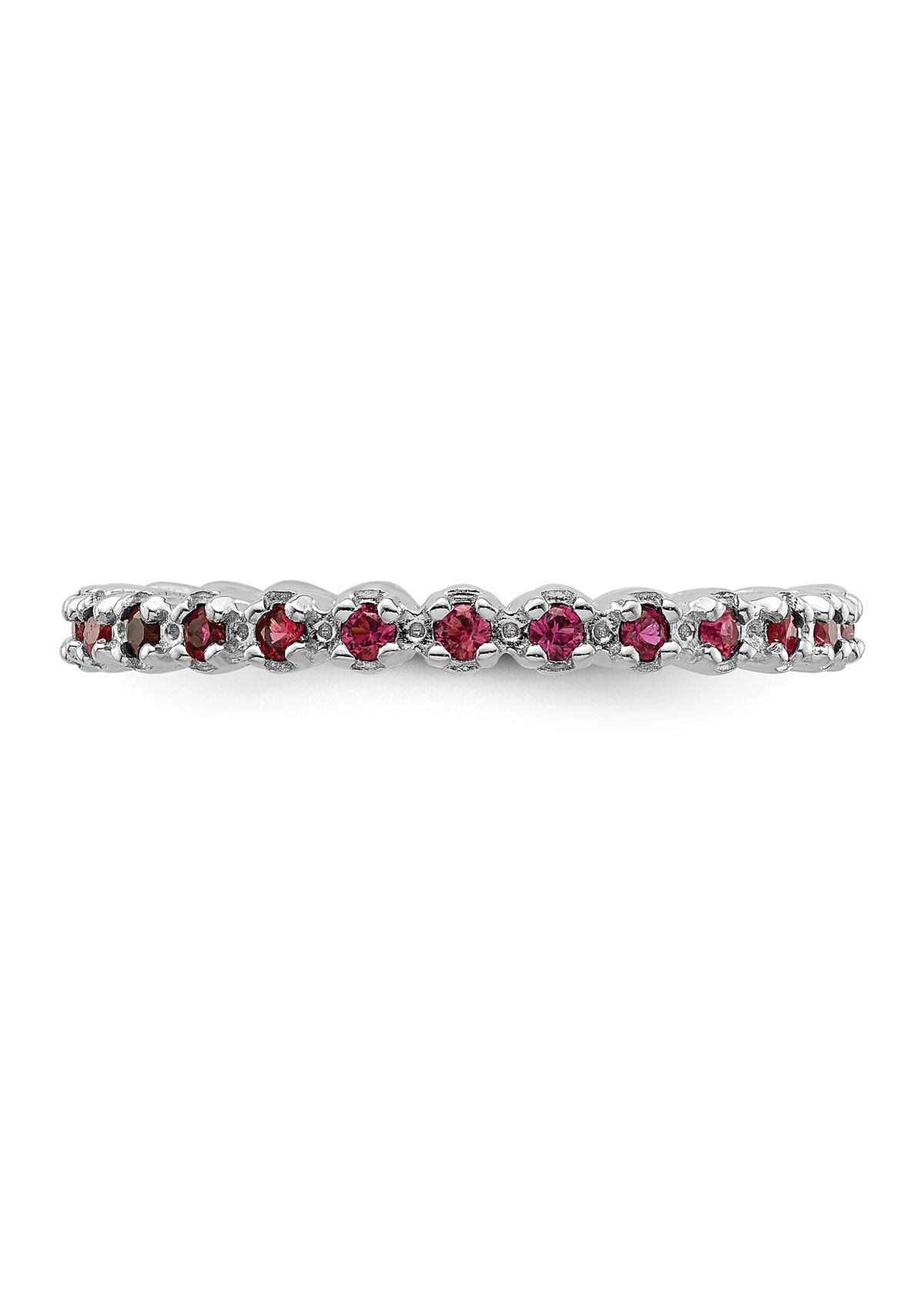 Belk & Co. Lab Created 1/2 ct. t.w. Created Ruby Stackable Expressions ...