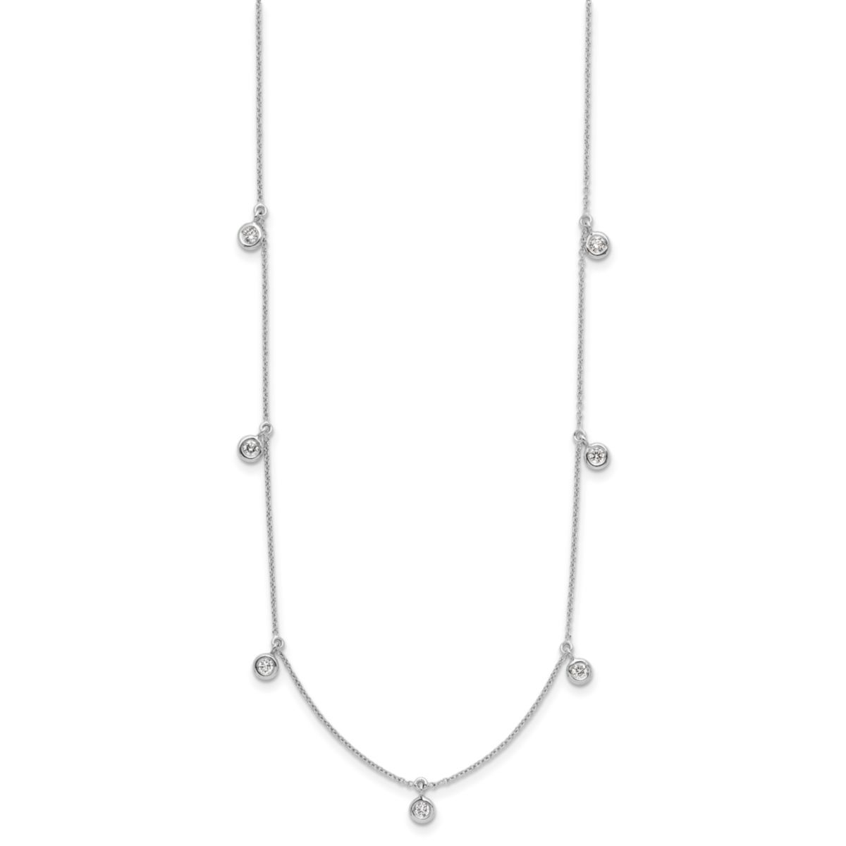Belk & Co. Lab Created 1/3 ct. t.w. Lab Grown Diamond VS+ F+ Stations ...