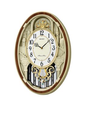 Seiko Melodies in Motion Wall Clock With Swarovski® Crystals | belk