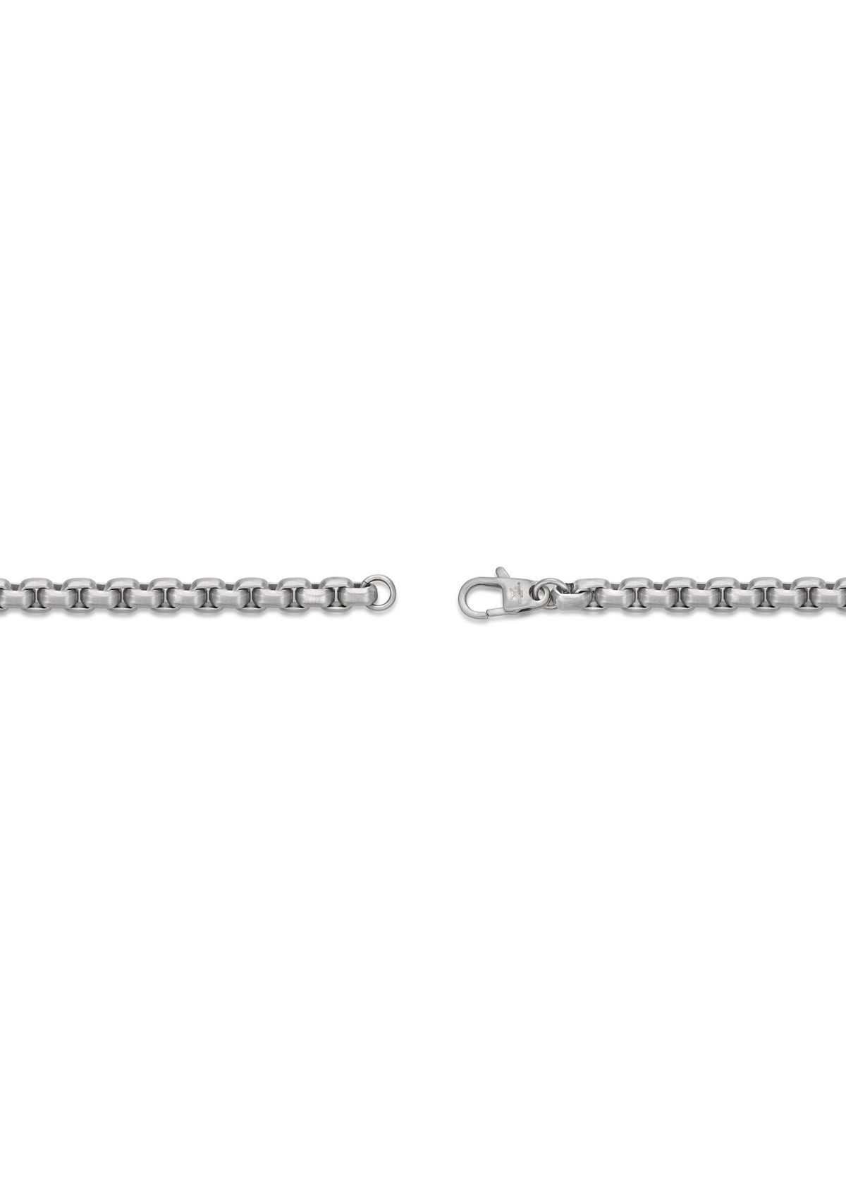 LYNX Stainless Steel 5MM Round Box Chain Necklace, 24" Length | Belk