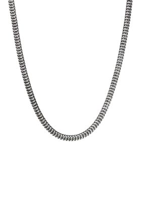Effy® Men's Sterling Silver 24 Inch Link Chain | belk