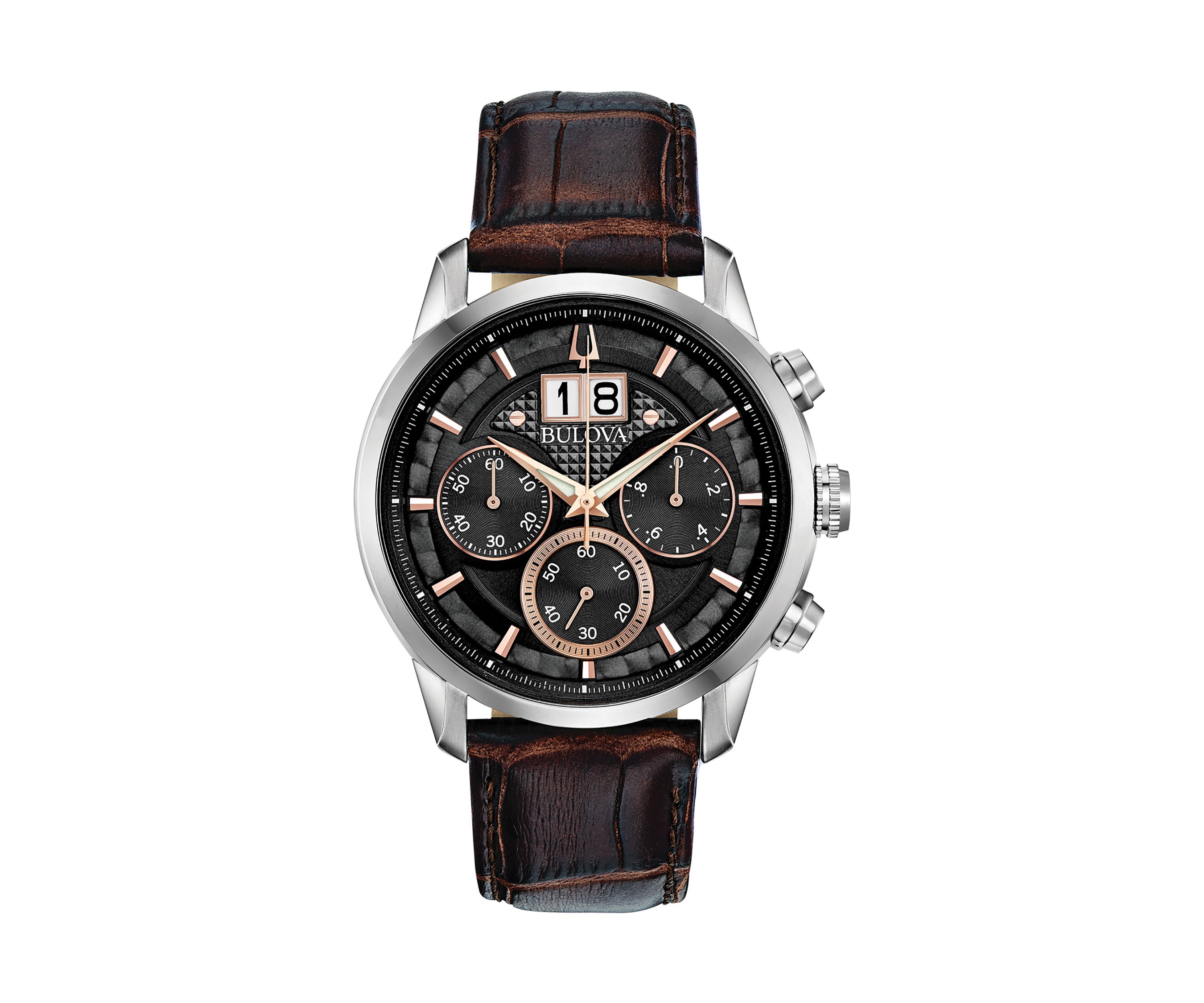 Bulova Men's Sutton Chronograph Strap Watch | Belk