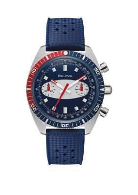 Seiko Men's Blue and Red Bezel Watch | belk