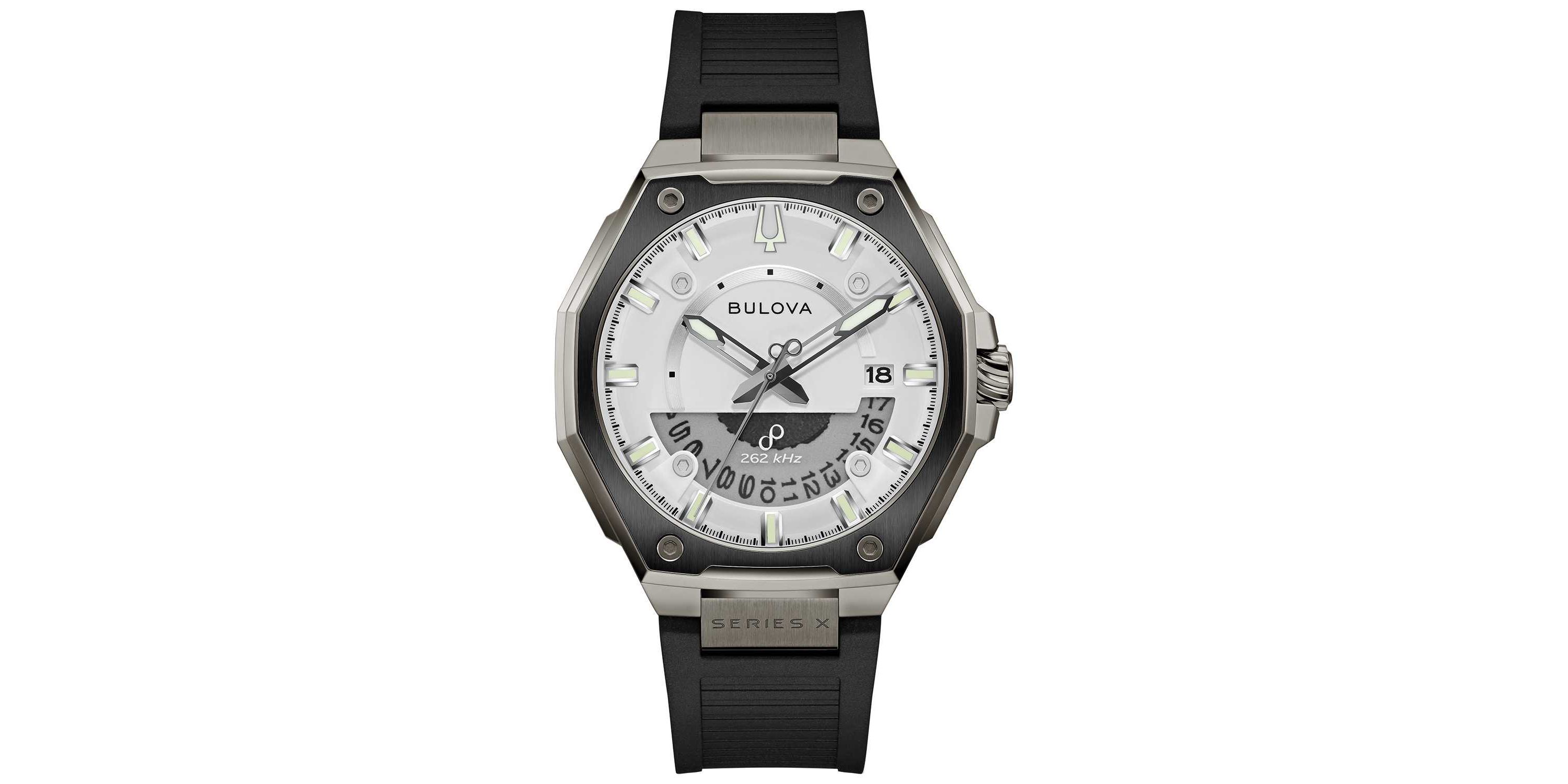 Bulova Bulova Mens Luxury Series X Black Rubber Watch 42mm | Belk