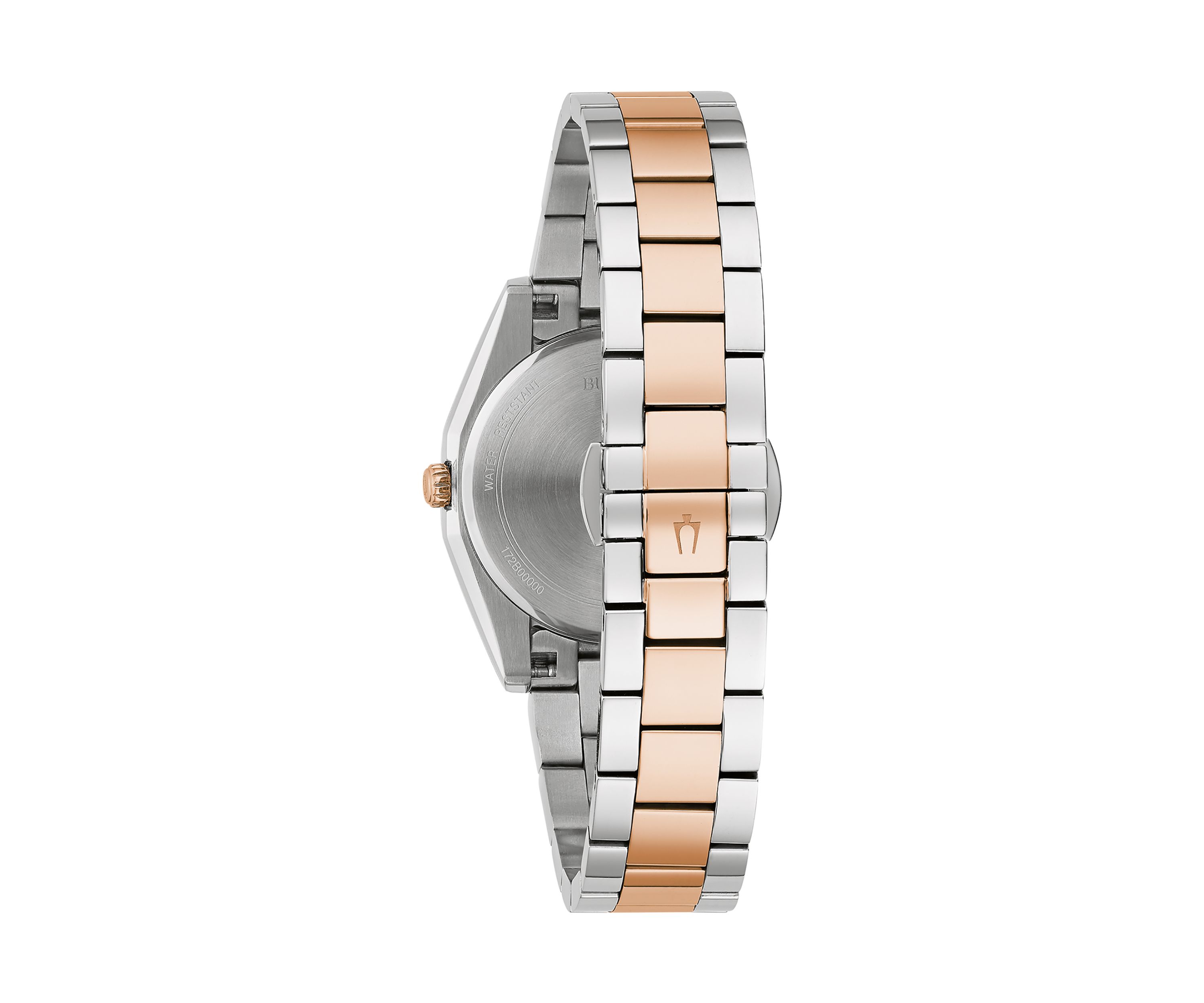 Bulova Surveyor Women's Diamond Accent Two-tone Stainless Steel ...