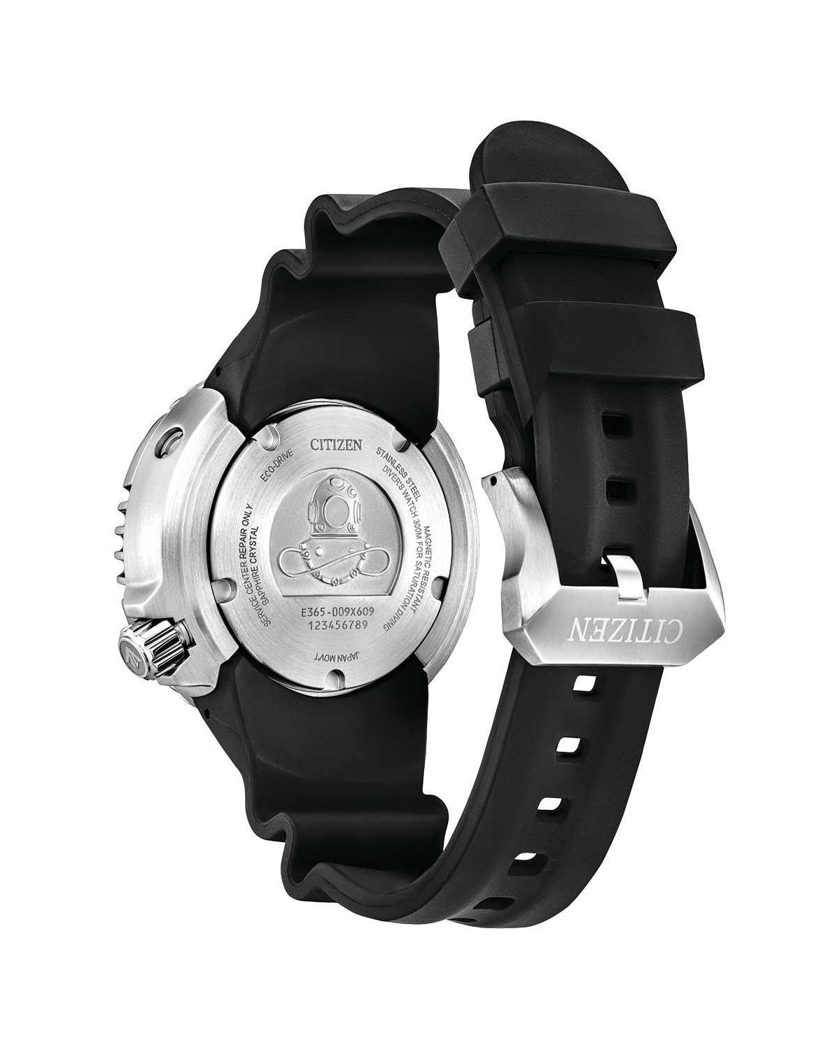 CITIZEN Citizen Mens Promaster Eco Dive Black Strap Watch 46mm | Belk