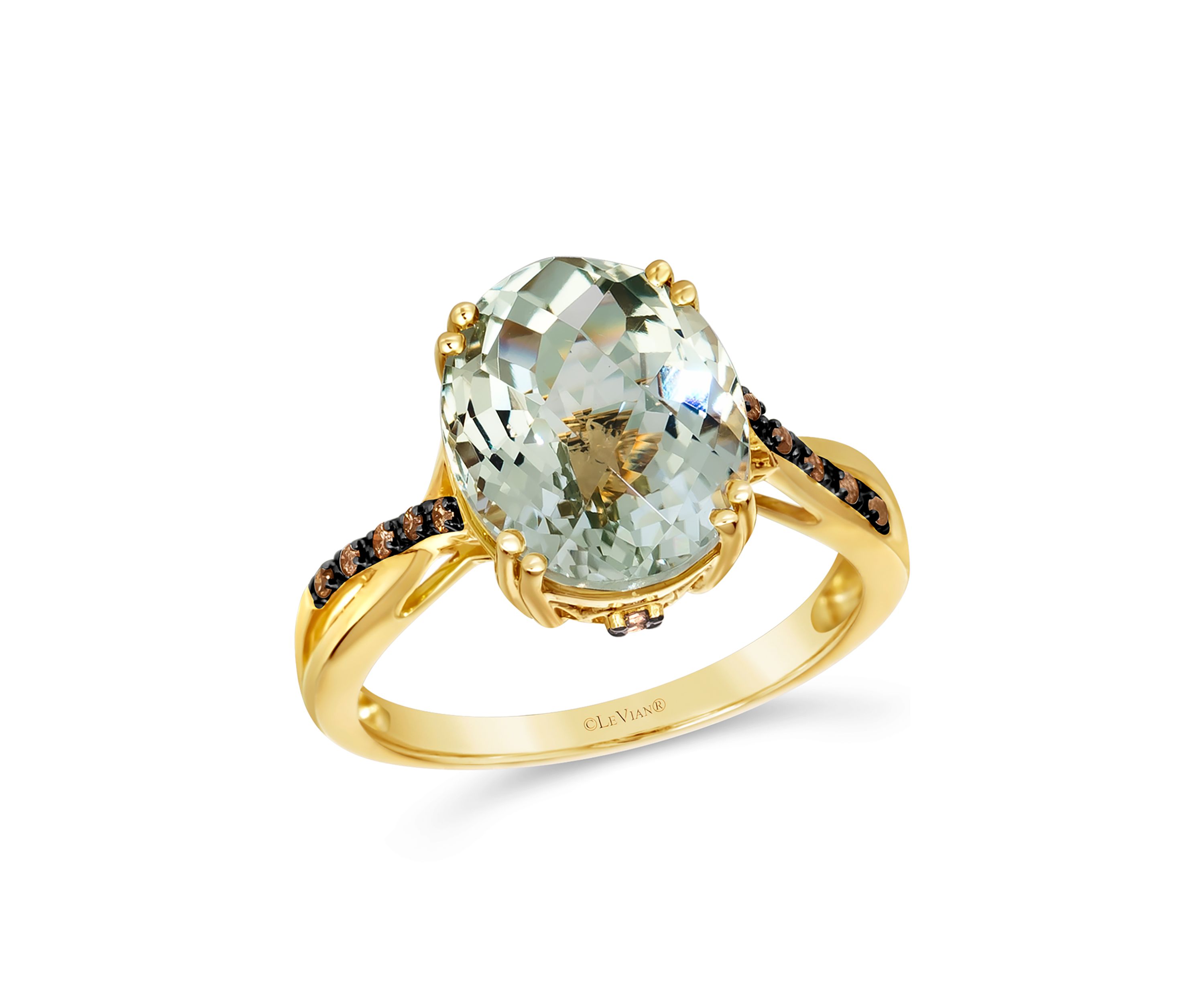 Le Vian® 4.25 ct. t.w. Mint Julep Quartz™, Nude Diamonds™, 1/20 ct. t.w ...