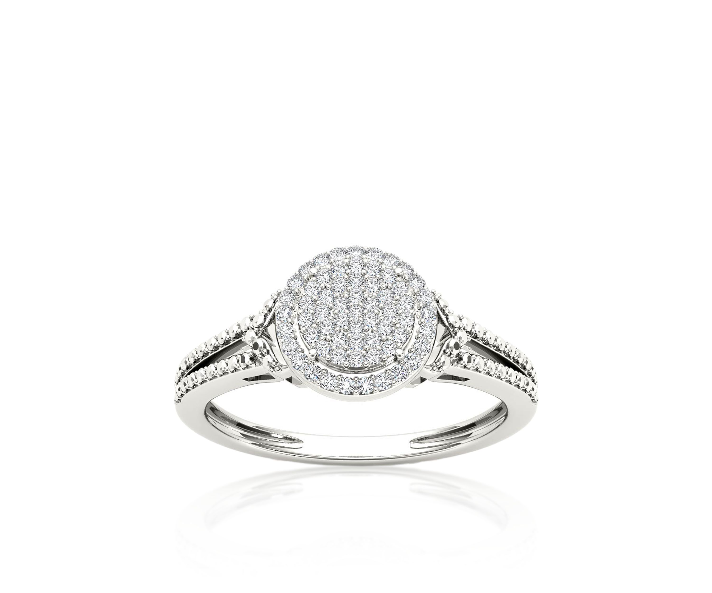 Belk & Co. 1/6 ct. t.w. Diamond Promise Ring in 10k White Gold | Belk