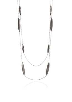 The Fifth Season by Roberto Coin Sterling Silver Double Necklace | belk