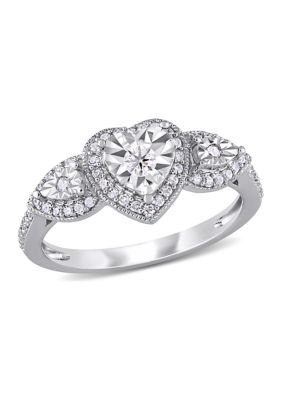 Belk & Co. 1.6 ct. t.w. London and Sky-Blue Topaz and 1/5 ct. t.w ...