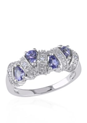 Belk & Co. Sterling Silver Tanzanite Ring | belk