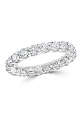 Effy® 14K White Gold 1.96 ct. t.w. Diamond Eternity Band | belk