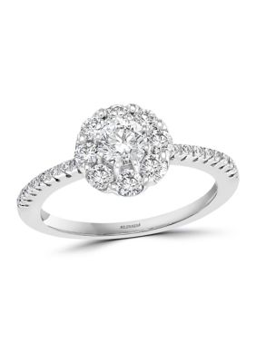 Effy® 1 ct. t.w. Diamond Ring in 14K White Gold | belk