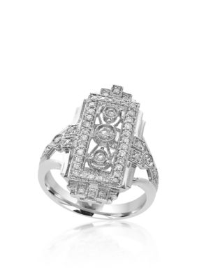 Effy® Diamond Ring in 14K White Gold | belk